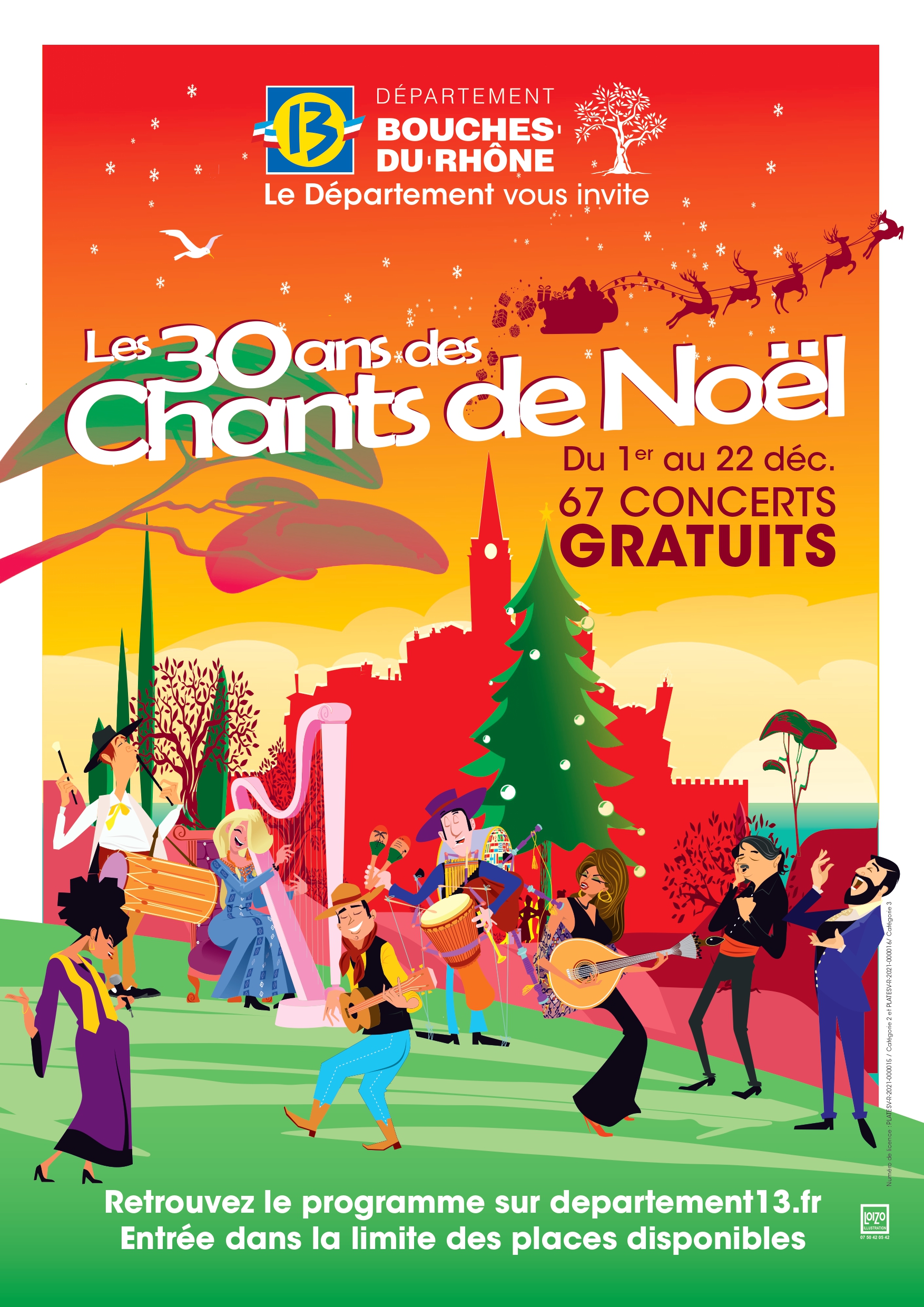 Les chants de Noël - Ville de Cornillon-Confoux en Provence